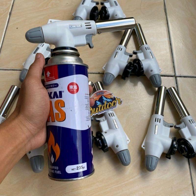 Gas Torch Flame Gun Portable/Kepala Gas Portable/Alat Bakar BBQ - Shop ...