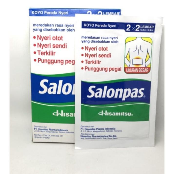 SALONPAS KOYO BESAR JUMBO isi 2x2 Lembar Pereda Nyeri - Shop | Tokopedia