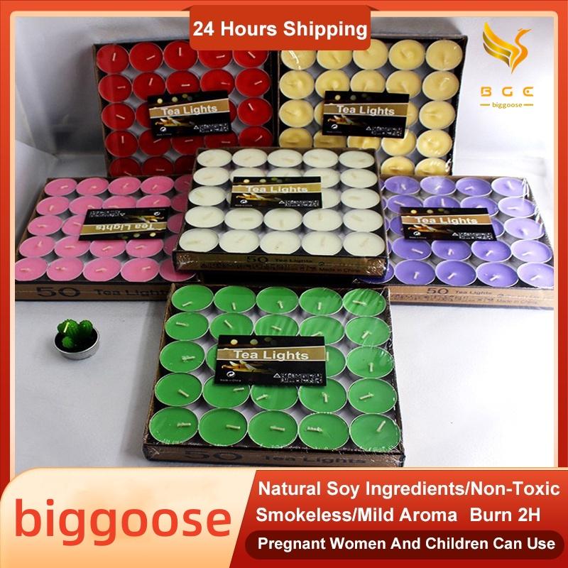 COD*10/50pcs/Tea light Candles Metal Cup vigil Wedding Light - TikTok ...