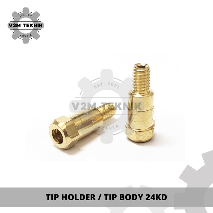 Promo Tip Holder 24KD (HARGA 10 PCS) / Tip Body MB24 Mig CO CO2 Utk ...
