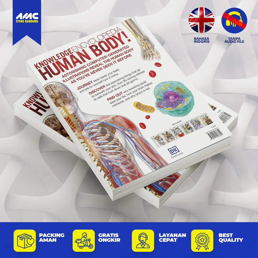Buku Ensiklopedia Pengetahuan Tubuh Manusia - Shop | Tokopedia