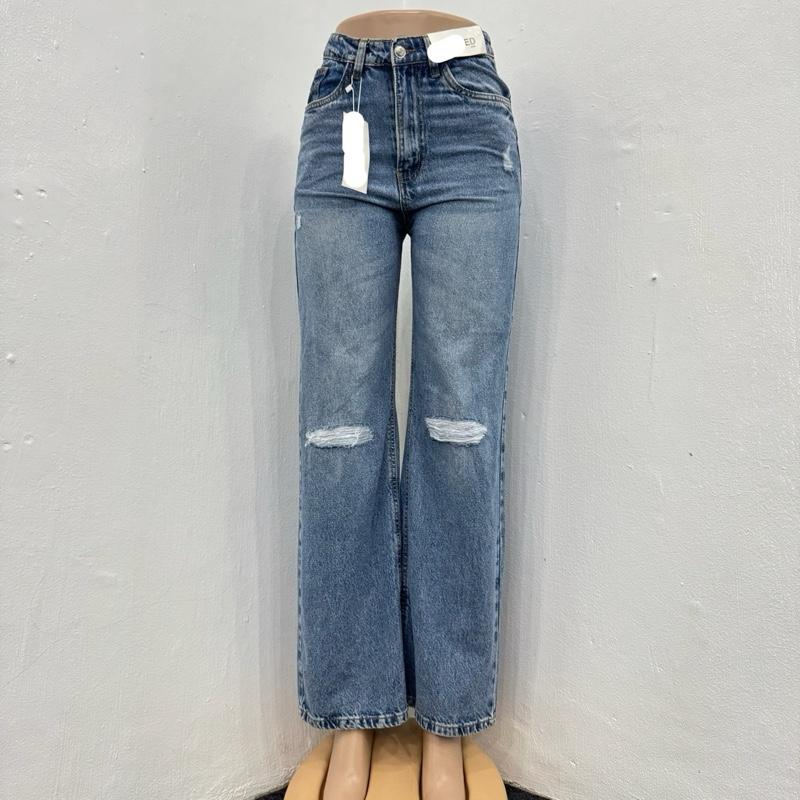 Momooo wide leg jeans warna lusuh kain tak memeri - TikTok Shop Malaysia