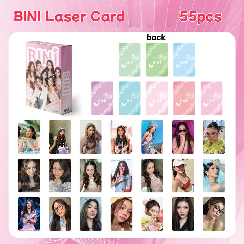 92pcs BINI Lomo Cards Biniverse 1st solo concert Stickers Photocards ...
