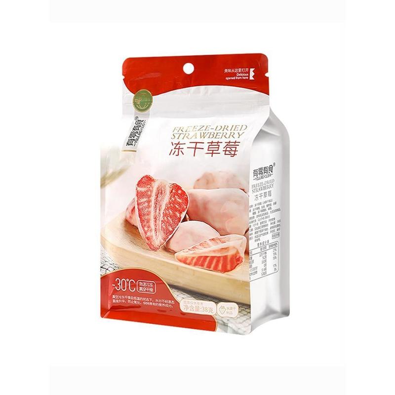 You Ling You Shi Freeze-Dried Strawberry Yogurt Snack / guilt-free ...