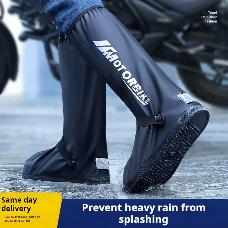Motorcycle Shoe Cover Waterproof Shoes Cover Rain Boot Ridin - TikTok ...