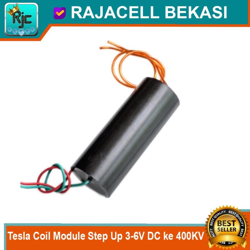 Tesla Coil Module Step Up 3-6V DC ke 400KV High Voltage Generator ...