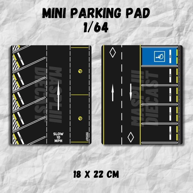 Mini Diorama Mousepad Parking Pad Hot Wheels Diecast skala 1/64 - Shop | Tokopedia