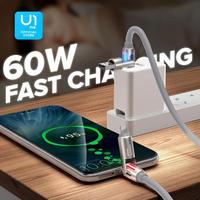 Jual U1me Flex Kabel Data 4 in 1 Fast Charging USB A to Type-C, USB A ...