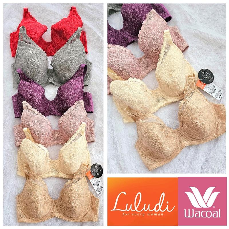 BRA LULUDI by WACOAL PAKAI KAWAT FULL CUP BUSA TIPIS LB 4098 - Shop ...