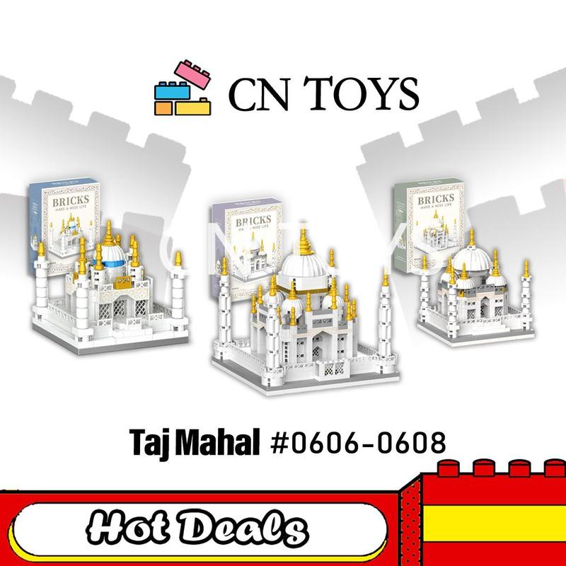 【2024】New Taj Mahal Building Block Building Blok Mainan Temple - TikTok ...