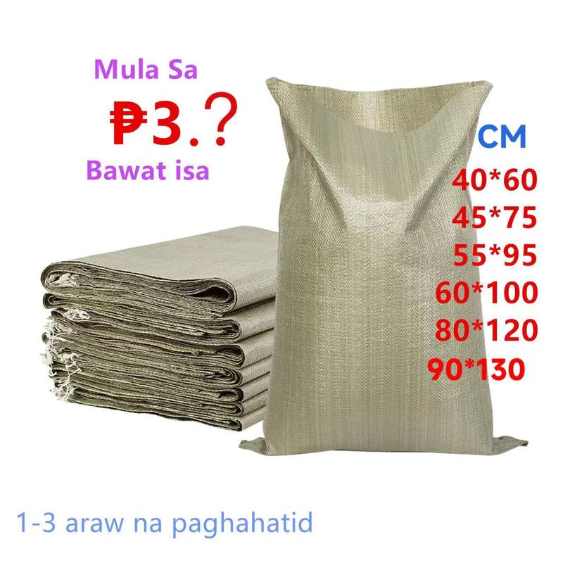Large Small Medium Heavy Duty Packing Bags / Green Woven Pol - TikTok ...