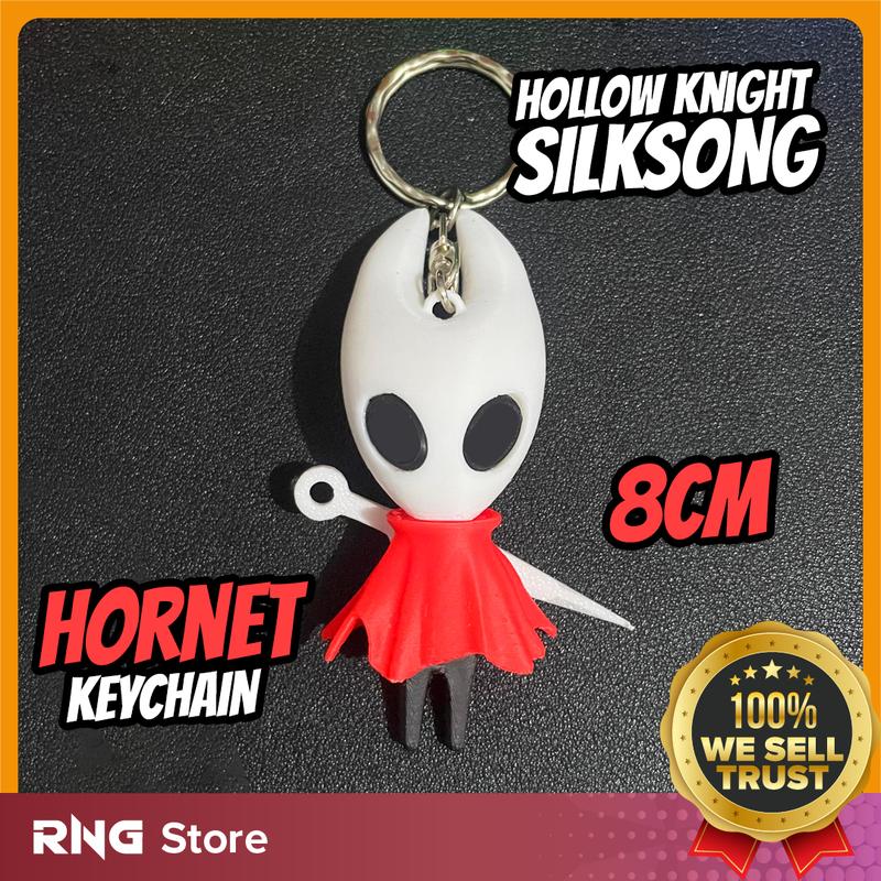 Keychain Hollow Knight Silksong Hornet Gantungan Kunci - Shop | Tokopedia
