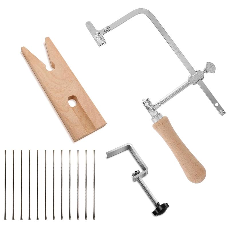 Three in one professional jewelry saw set, equipped with adjustable ...