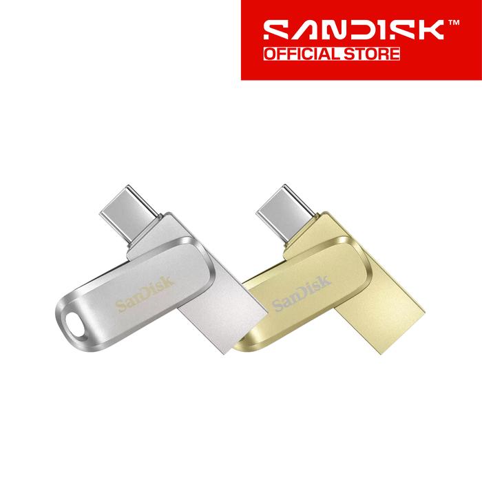 Promo SANDISK Ultra Dual Drive Luxe USB 3.2 Type C 32GB / 64GB / 128GB ...