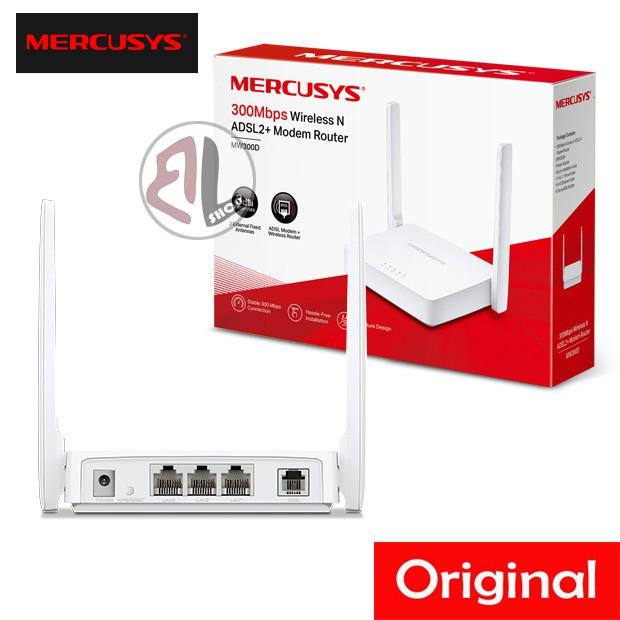 Official Mercusys 300Mbps Wireless N ADSL2+ Modem Router MW300D ...