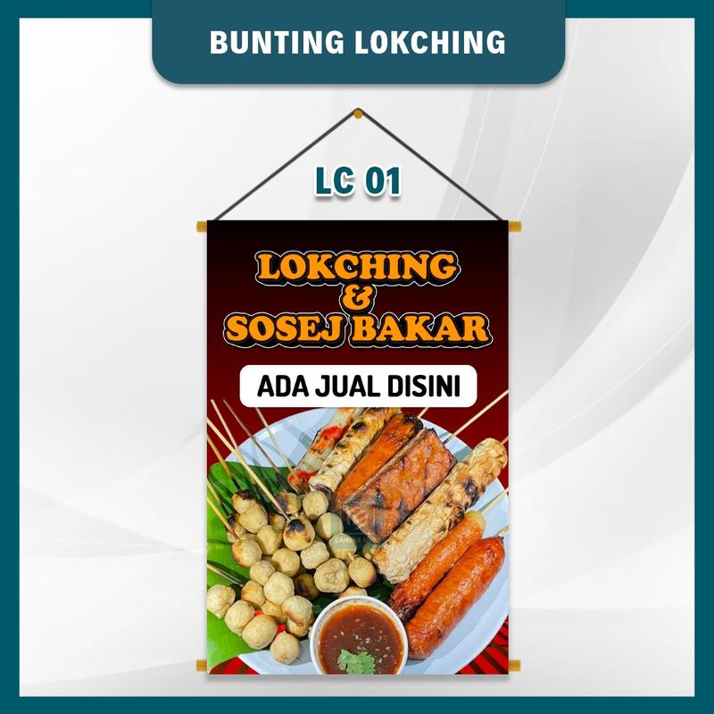 BUNTING BANNER LOKCHING | SIAP CEPAT & MURAH - TikTok Shop Malaysia