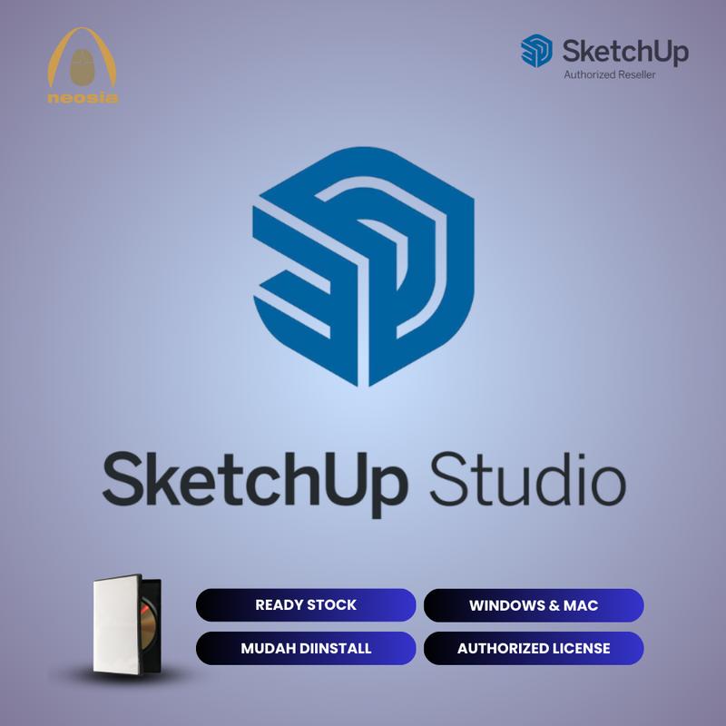 CD | SKETCHUP Version STUDIO | Authorized | Resmi - Shop | Tokopedia