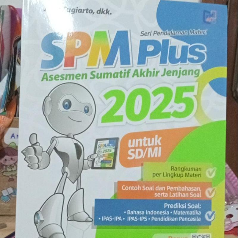 SPM PLUS 2025 UNTUK SD/MI B5 buku tema belajar utbk kompeten - Shop ...