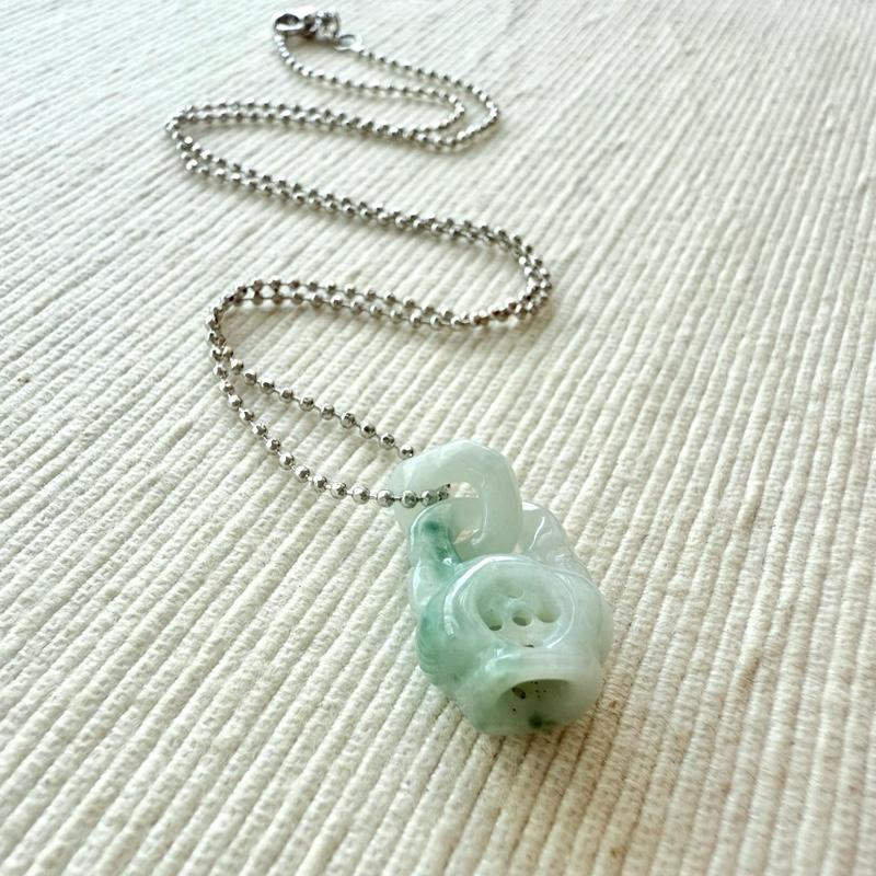 [Bao Ping Bottle 2.2x1.3cm] Handmade Necklace Pendant, Jadeite - TikTok ...
