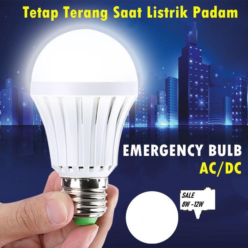 Bohlam Led Lampu Emergency Magic 8W 15W Sentuh ON OFF Tahan Lama AC DC ...