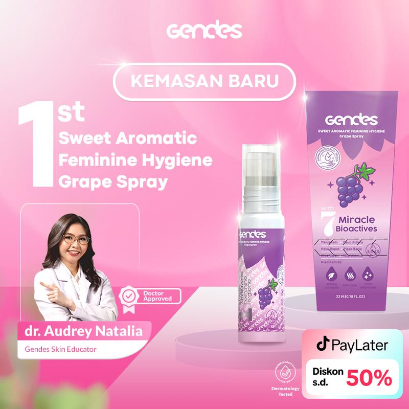 Gendes Sweet Aromatic Spray with Grape 7 Miracle Bioactives - Shop | Tokopedia