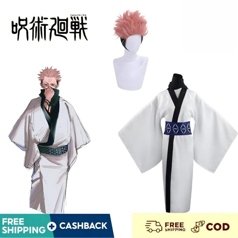 Ryomen Sukuna Cosplay Costume Anime Jujutsu Kaisen uniform Kimono ...