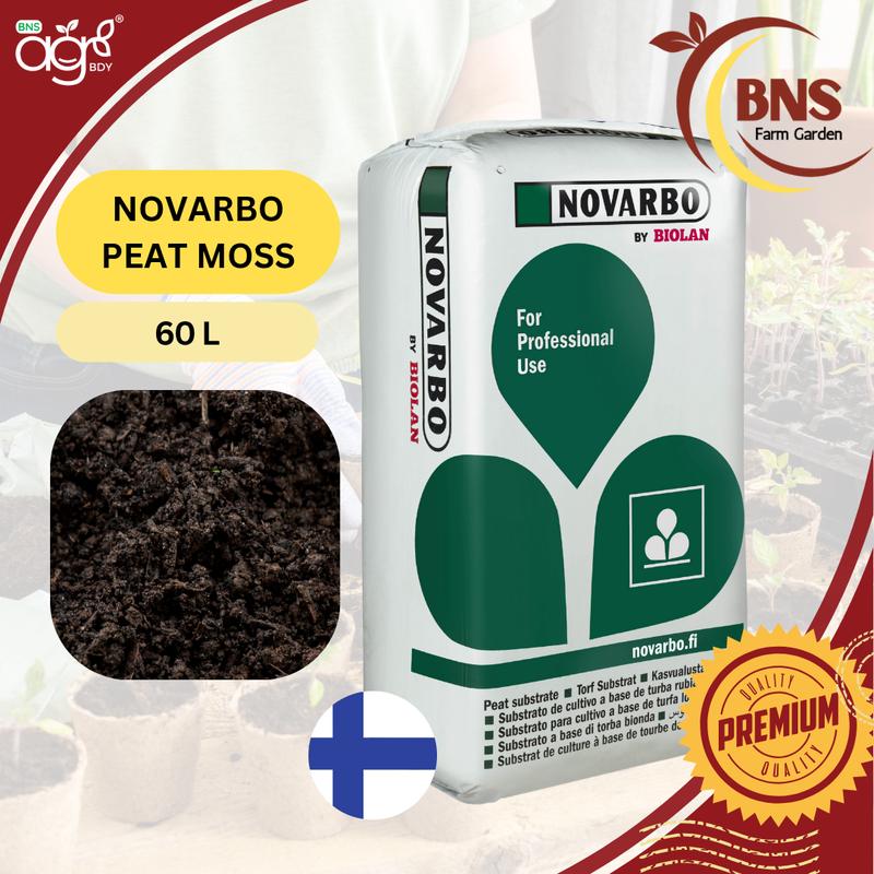 [60L] AgroBuddy X NOVABRO Peatmoss Berkualiti Tinggi / Tanah - TikTok ...