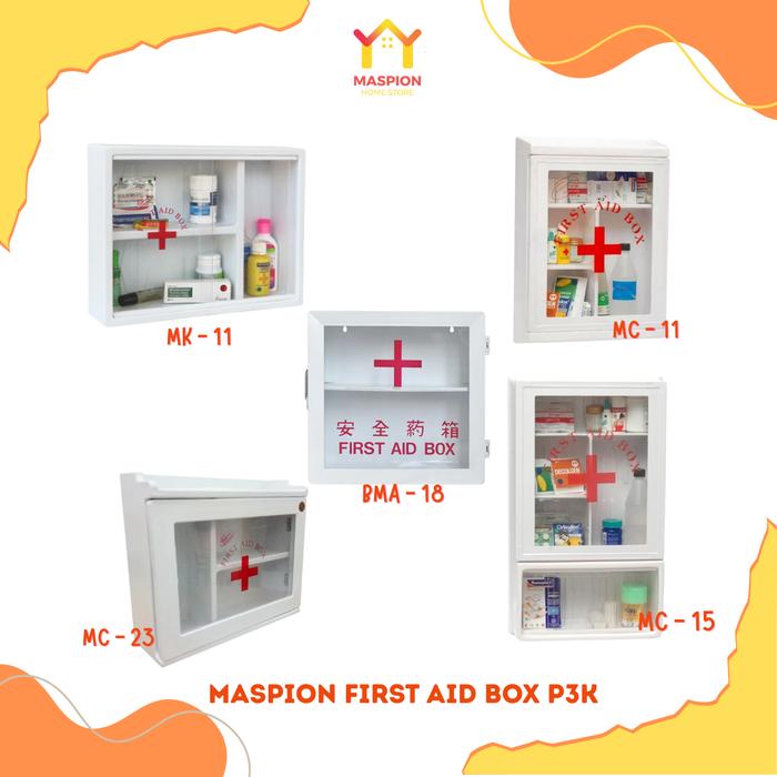 Promo Maspion Kotak P3K - First Aid Box BMA-18 MC 11 15 23 MK 11 Tempat ...