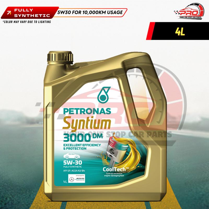 PETRONAS Syntium 3000 FULLY SYNTHETIC 5W30 4L ENGINE OIL KERETA ...