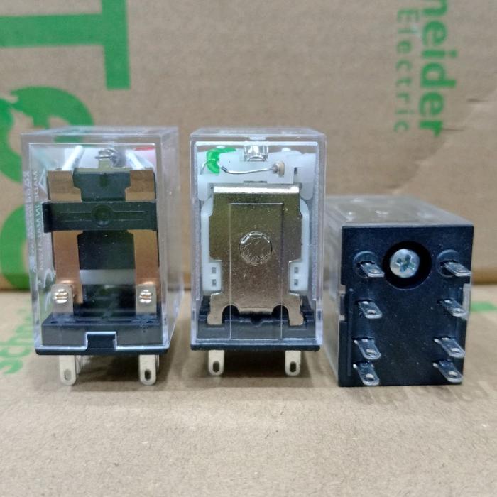 Jual set relay omron my2 my2n 220v 24v 12v plus socket - 12v - Jakarta ...