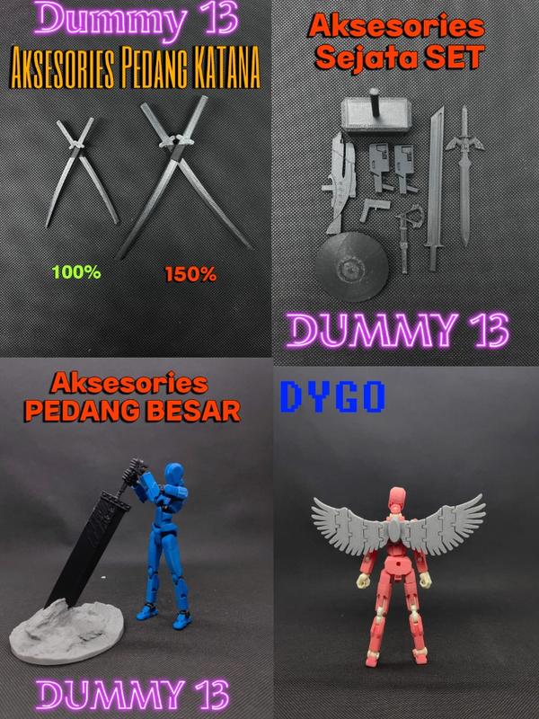Aksesoris / koleksi berbagai jenis model SENJATA Titan Dummy - Shop ...