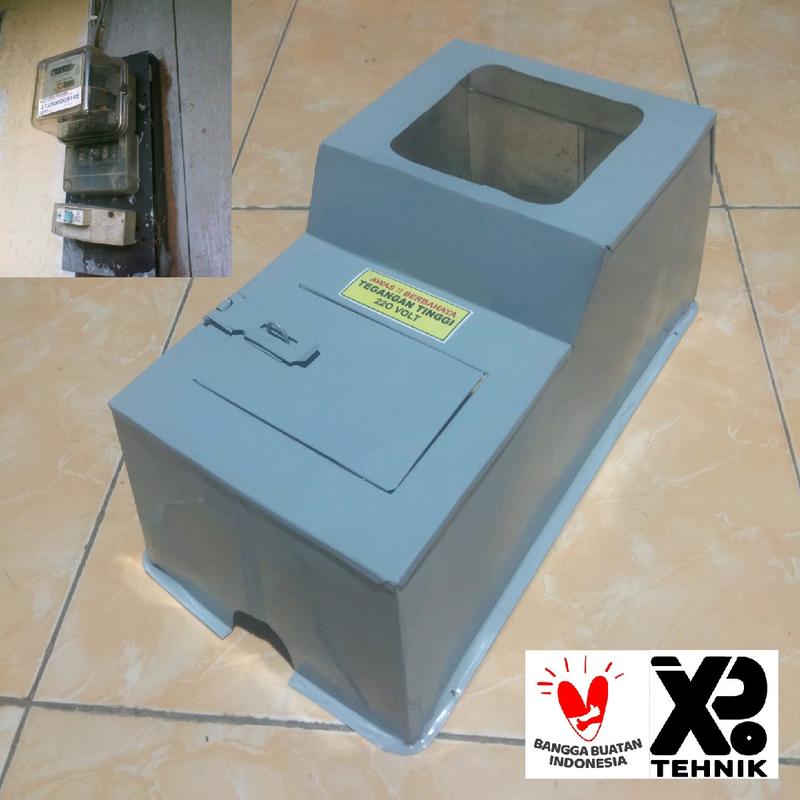BOX/TUTUP METERAN KWH LISTRIK MODEL JADUL(LUBANG KABEL DI TENGAH ...