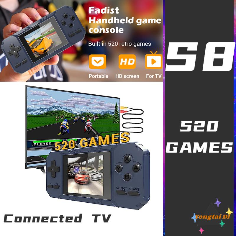 ⚡COD 24-hour shipping S8 handheld game console retro nostalgic - TikTok ...