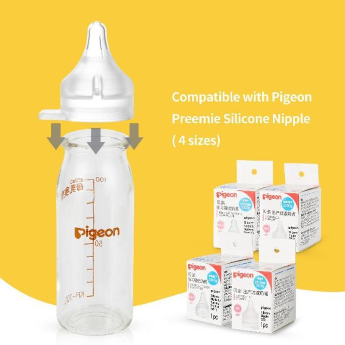 Pigeon Botol Kaca dan Dot Khusus Bayi Prematur II bwinbetstore - Shop ...