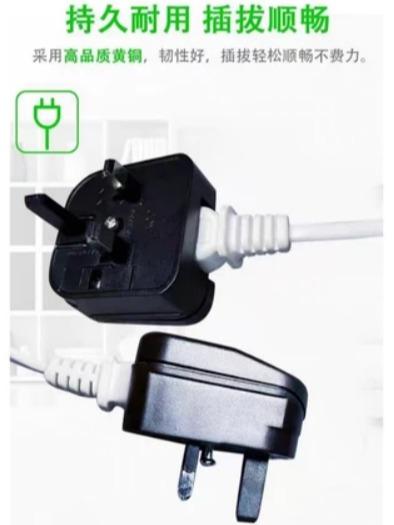 Convert China 2 Pin To Malaysia 3 Pin Plug Adapter Power Socket With ...