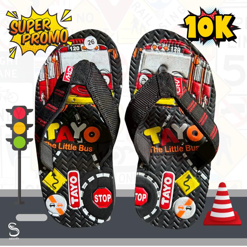 Sandal Karakter Anak TAYO RAMBU - Model Terbaru - Fashion - Shop ...