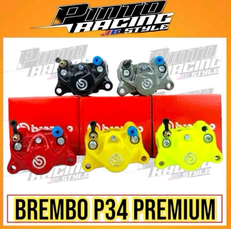 BREMBO PREMIUM P34 (TANPA BRACKET) UNIVERSAL UNTUK SEMUA JENIS - TikTok ...