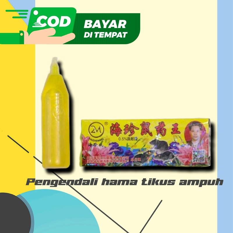 Pengendali Hama Tikus Cair Kuning Ampuh 25 Pcs/Box - Shop | Tokopedia