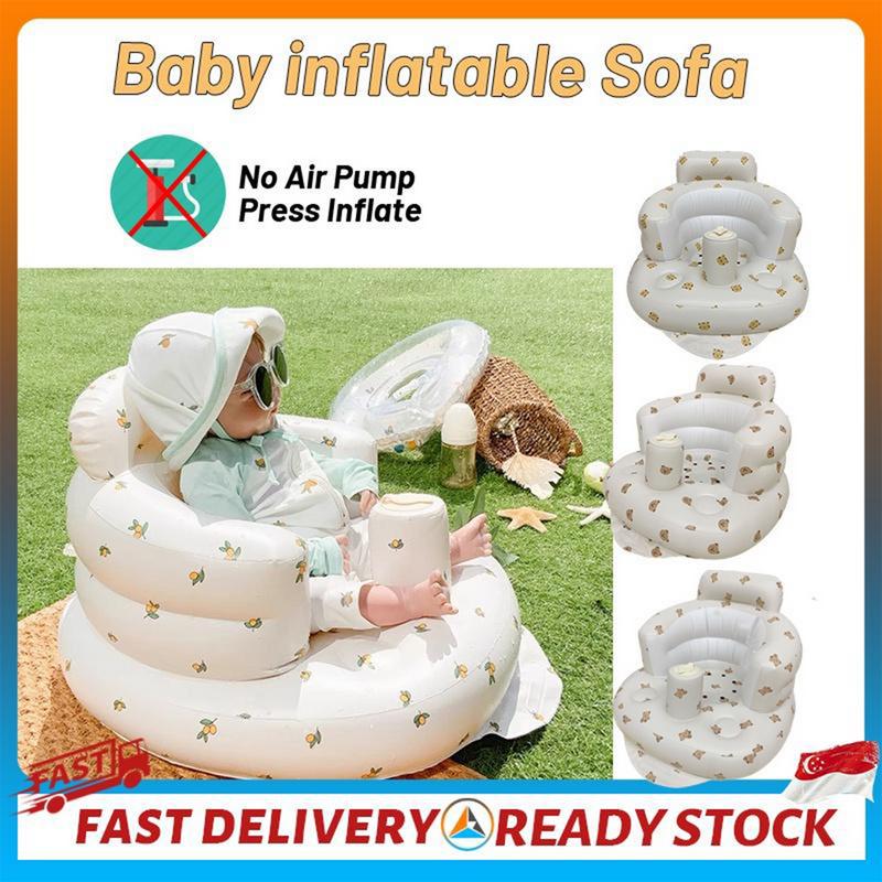 [READY STOCK] Anti-Fall Inflatable Baby Chair Sear Dining Learning ...