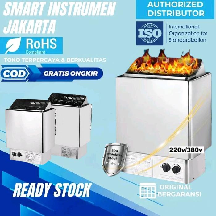 Jual Tungku Sauna Kolam Renang Spa Heater Internal Control 4,5Kw Mesin ...