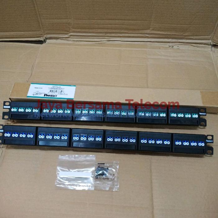 Jual PANDUIT Patch Panel FO 48Core LC Multimode OM3/OM4 dan Singlemode ...
