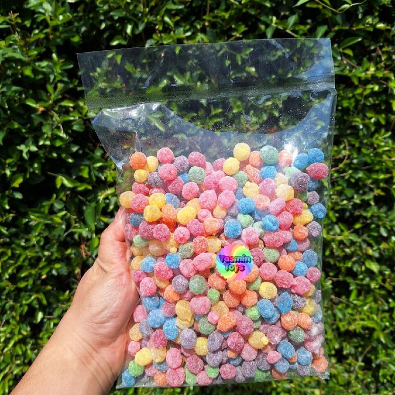 1kg permen fruity warna warni Fruity Candy Halal Apple Food Makanan ...