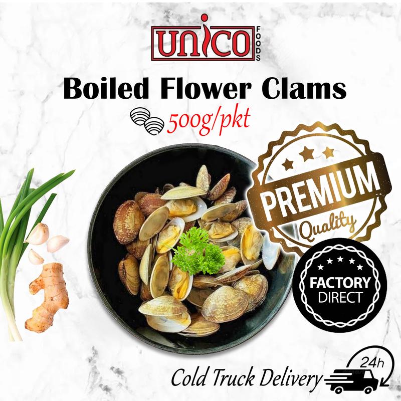 Flower Clam lala (500gm+-/Pkt) - TikTok Shop Singapore