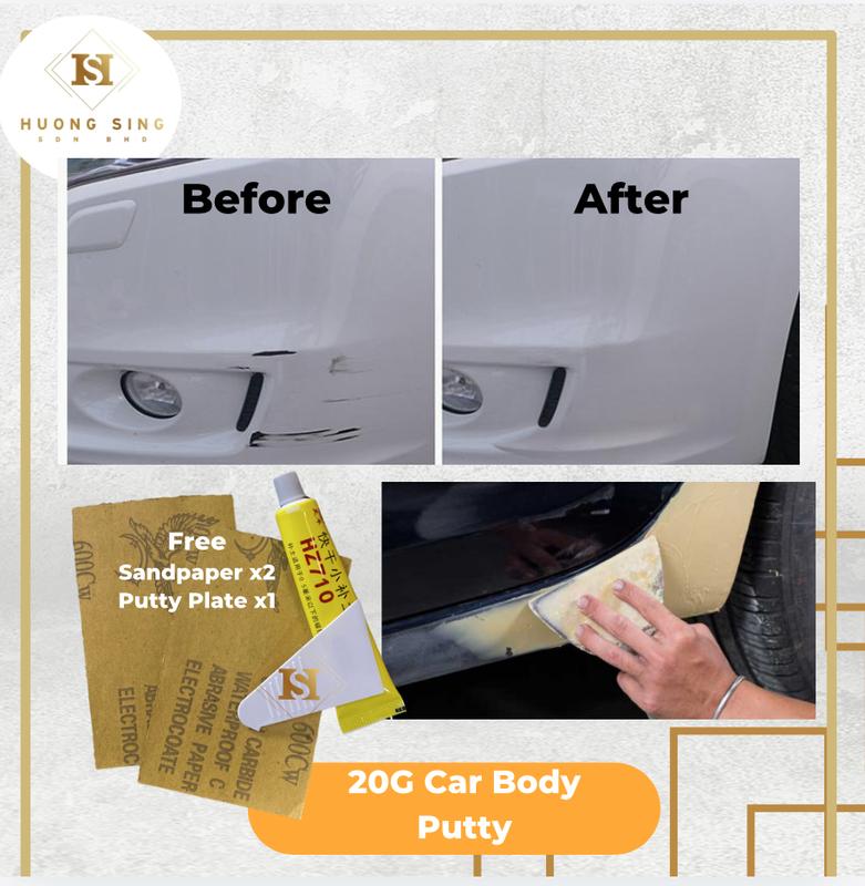 [HS] Car Body Putty Simen Kereta 20G White Fast Dry - TikTok Shop Malaysia