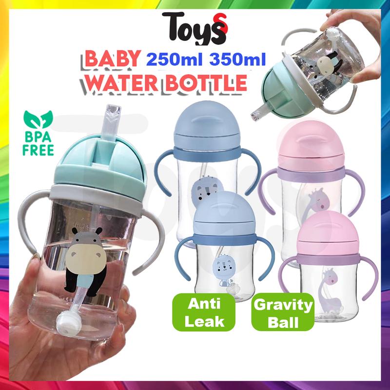 Toyss Botol Air Bayi 250ml dan 350ml dengan Sedut Anti Bocor - TikTok ...