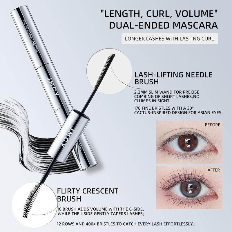 JMCY 3-in-1 72H Long-Lasting Volumizing Mascara + Sculpted Brow ...