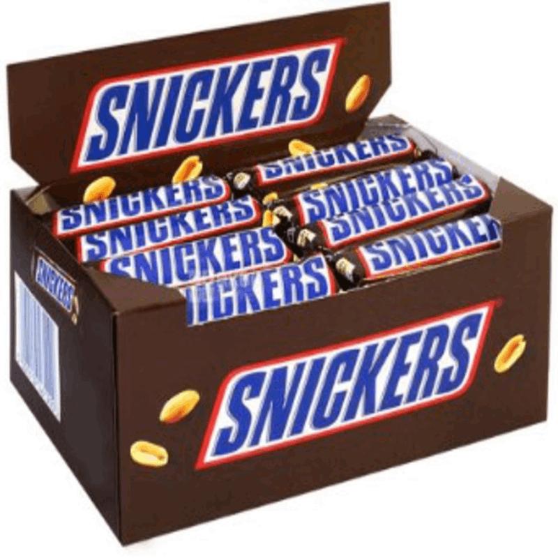 A box of 24pcs x 50g Snickers Chocolate Bar chocolates - TikTok Shop ...
