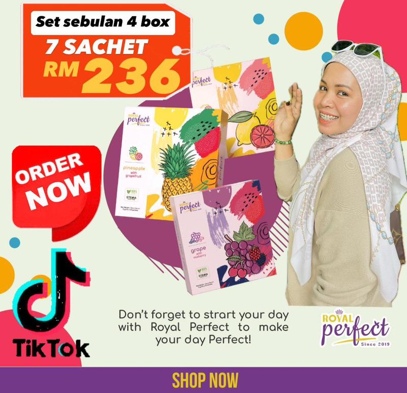 ROYAL PERFECT JUICE 4 BOX Minuman - TikTok Shop Malaysia