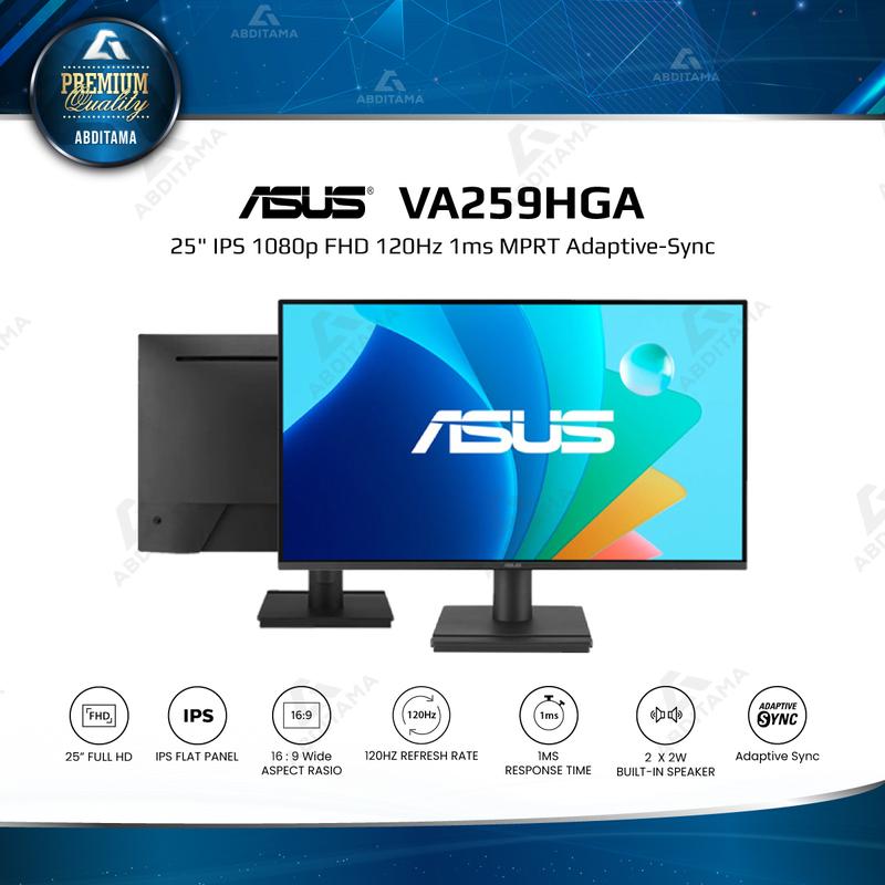 Monitor LED Asus VA259HGA 25" IPS 1080p FHD 120Hz 1ms MPRT HDMI - Shop ...