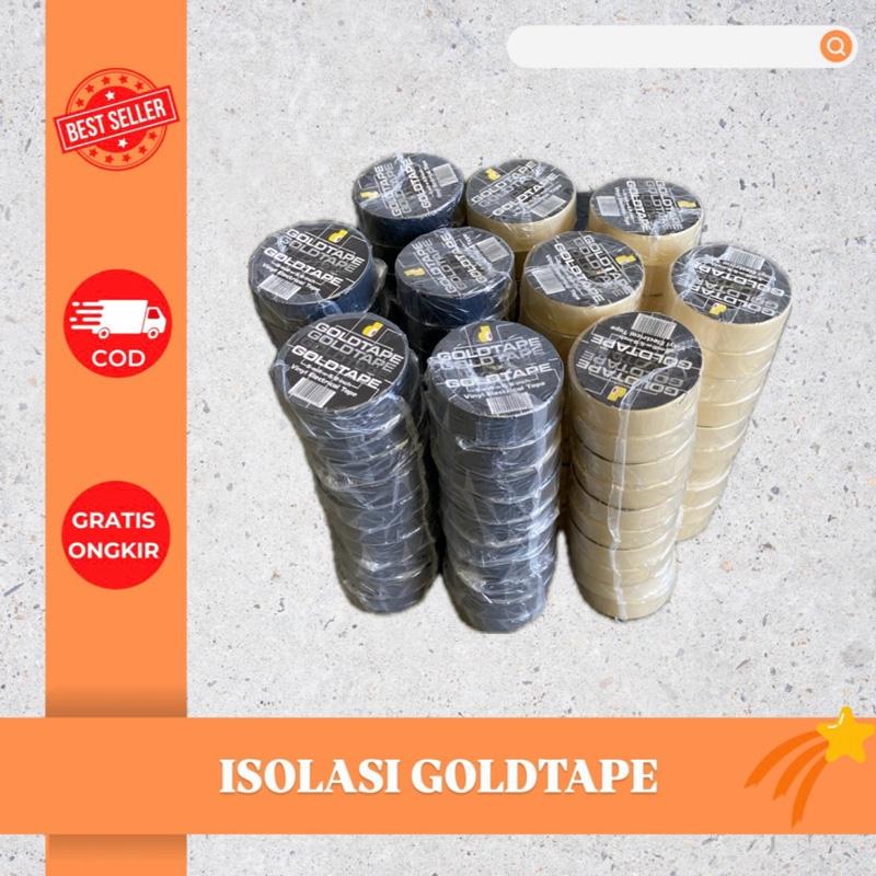 Isolasi Goldtape Hitam & Putih (Isi 10 Pcs) – Kuat & Lengket - Shop ...